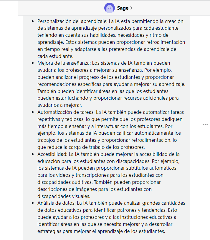 La IA es una herramienta que acompaña el aprendizaje